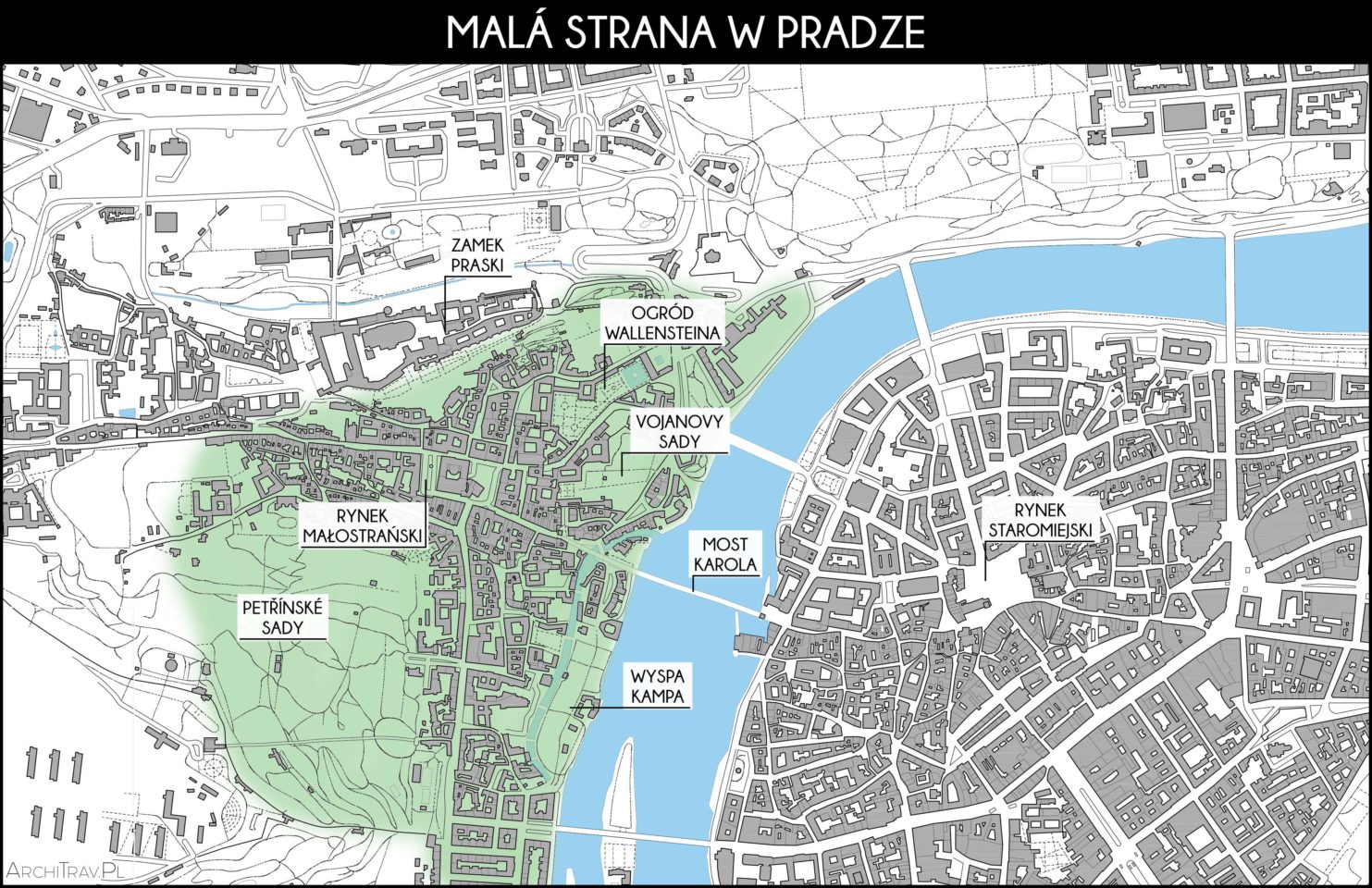 Malá Strana w Pradze - romantycznie! - ArchiTrav.pl